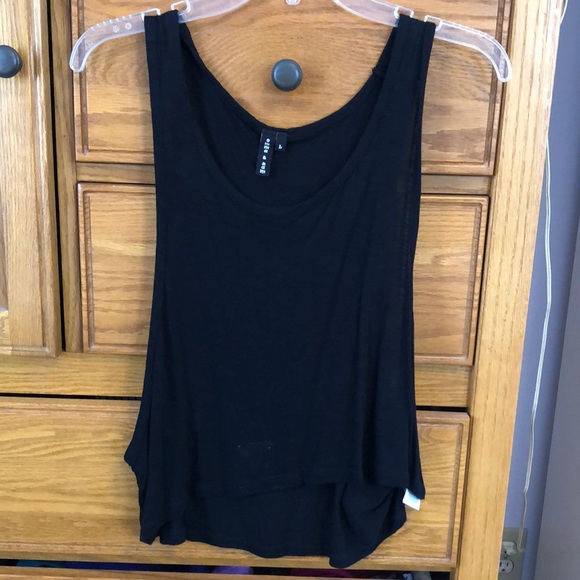 Emma & Sam | Tops | Emmasam Black Tank With Deep Armholes L | Poshmark